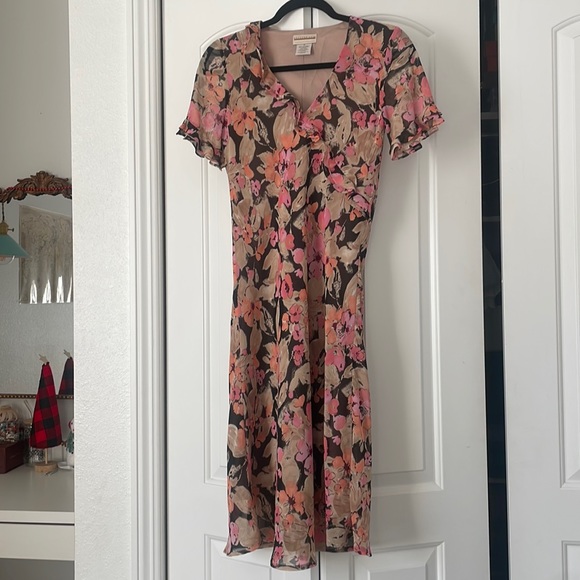 Expressions | Dresses | Maxi Vintage Floral Print Dress | Poshmark